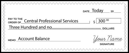 Make A Payment - Central Professional Services